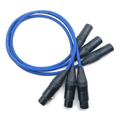 Cina Signal Extension Camera Audio Cable 3 Pin Xlr Male To Female in vendita