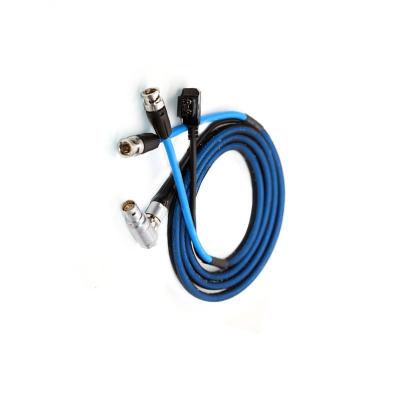 Cina 1 Meter Amira Power Cable Lemo 8 Pin To D Tap For Combine Canare BNC SDI Video in vendita