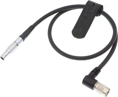 Cina Straight Camera Power Extension Cable 2 Pin Lemo To Hirose 4 Pin in vendita