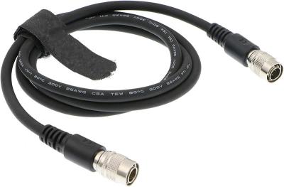Cina Male To Male 4 Pin Hirose Cable For Sound Devices Mixers Power Supply in vendita