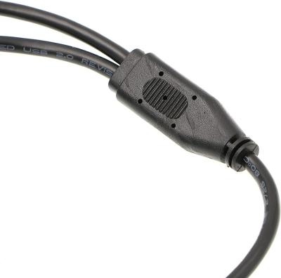 Cina 30 Inches Camera Audio Cable 5 Pin Male To Two XLR 3 Pin Female For Z CAM E2 Camera​ in vendita