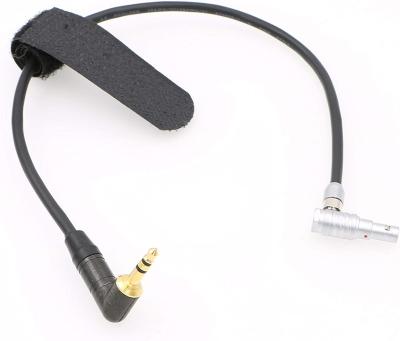 Cina 12 Inches TRS Audio Cable 5 Pin Lemo To Jack 3.5Mm For Z CAM E2 Camera in vendita
