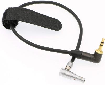 Cina 12 Inches TRS Audio Cable 5 Pin Lemo To Jack 3.5Mm For Z CAM E2 Camera in vendita
