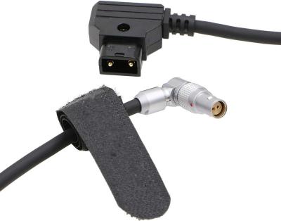 Cina 32 Inches Red Camera Monitor Cable 2 Pin Female To D Tap For RED Komodo Power in vendita