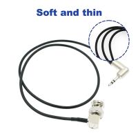 China Right Angle Alexa Mini Timecode Cable Jack 3.5mm To BNC 20 Inches Length for sale