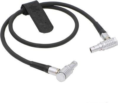 Cina Right Angle Camera Power Cable Lemo 2 Pin To 2 Pin For ARRI Alexa in vendita