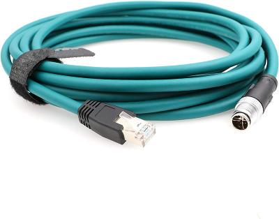 Cina 8 Position M12 X Coded To Rj45 Cable , Industrial Ethernet Cable For Cognex in vendita