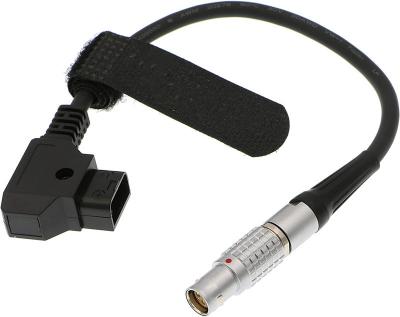 Cina Flexible Red Camera Monitor Cable , D Tap Power Cable Lemo 6 Pin Female in vendita