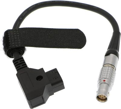 Cina Flexible Red Camera Monitor Cable , D Tap Power Cable Lemo 6 Pin Female in vendita