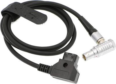 Cina 6 Pin Female D Tap To Lemo Cable , Red Epic Power Cable 0.75M Length in vendita