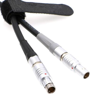 Cina Straight Arri Alexa Mini Audio Cable , Run Stop Cable 3 Pin Male To 7 Pin Male in vendita