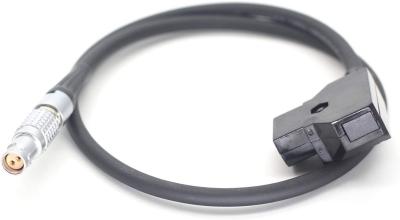 中国 Straight Camera Power Cable , D Tap To 2 Pin Lemo For RED Komodo 販売のため