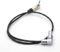 China Right Angle Red Komodo Timecode Cable 3.5mm Audio Plug To 9 Pin For Tentacle Sync for sale