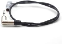 China Right Angle Red Komodo Timecode Cable 3.5mm Audio Plug To 9 Pin For Tentacle Sync for sale