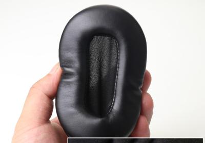 Cina Black Headphone Leather Cover Soft Foam PU Material For Sony MDR-7506 in vendita