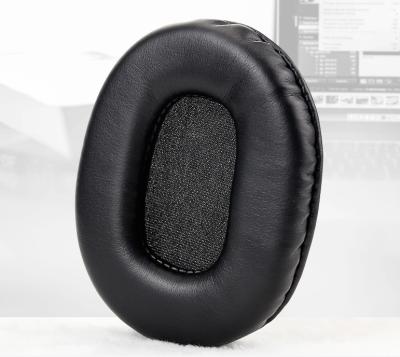 Cina Black Headphone Leather Cover Soft Foam PU Material For Sony MDR-7506 in vendita