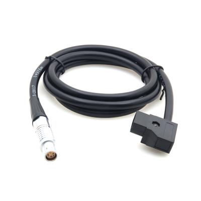 Cina Straight Red Camera Monitor Cable Lemo 6 Pin Female To D Tap in vendita