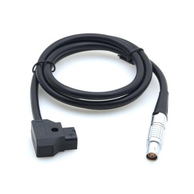 Cina Straight Red Camera Monitor Cable Lemo 6 Pin Female To D Tap in vendita