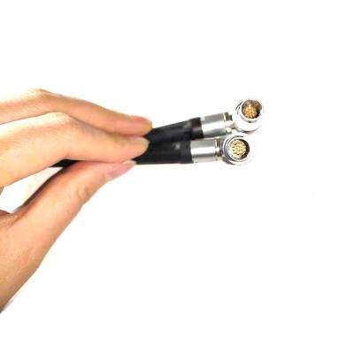 Cina 20 Inches Red Camera Monitor Cable 16 Pin To 16 Pin Right Angle in vendita