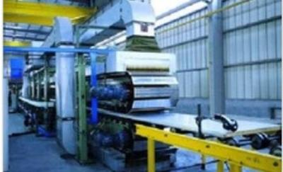 China Continuous PU Sandwich Panel Machine 120 Kw Polyurethane Sandwich Panel Line for sale