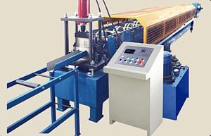 China High Speed Downspout Roll Forming Machine Round Pipe Gutter Bender Machine for sale