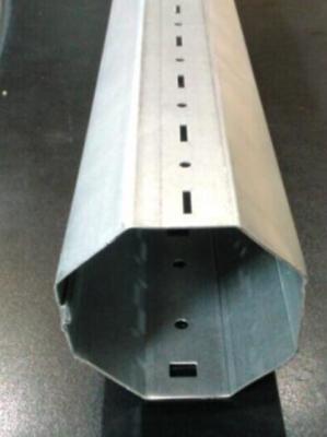 Cina Rotolo idraulico della struttura di porta 4kw che forma il rotolo d'acciaio del tubo dell'ottagono galvanizzato macchina precedente in vendita