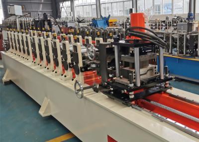 China Fully Automatic Metal Door Frame Roll Forming Machine Hydralic Cutting for sale