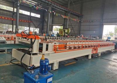 China Fenestrated Rolling Shutter Machine , Steel Door Frame Roll Forming Machine for sale