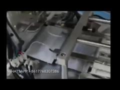 フル オートマチックのマスクの生産ラインNonwoven 3つの層医学のマスクの作成