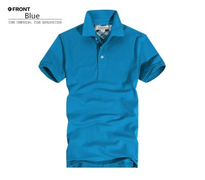 China Short sleeve T-shirt summer Men's Polo shirt cotton lapel for sale