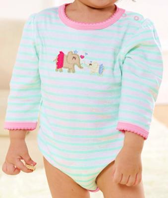 China The baby cotton long sleeve spring and autumn neonatal climb clothes baby romper suit for sale