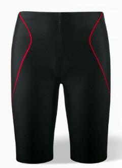 China Men's swimming trunks professional racing swimming suit male boxer Hot spring big yards for sale