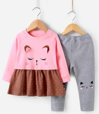 China Baby outdoor clothing girls spring long-sleeved children's clothes baby girls spring suits for sale