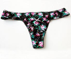China 2016 Fashion Women's Thong Sexy  Leopard  Print  T- Back for sale