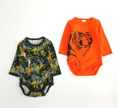 China Infants and young children long-sleeved clothes Baby romper suit 100%cotton baby rompers for sale