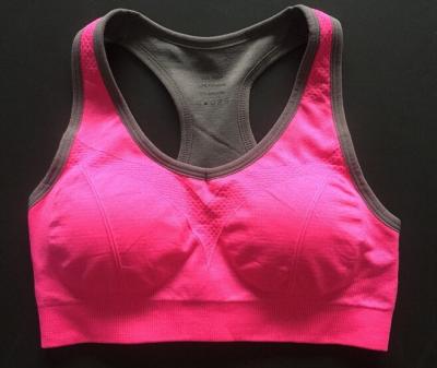 China girl underwear non-trace woman without rims vest type running bra sportwear for sale