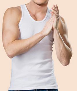 China Fashion men sport vest Men v-neck sleeveless vest cotton pure color vest sportwear for sale