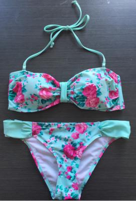 China 2016 Fashion bikini  bikini sexy swimsuit Steel bracket together hot spring bathing print for sale