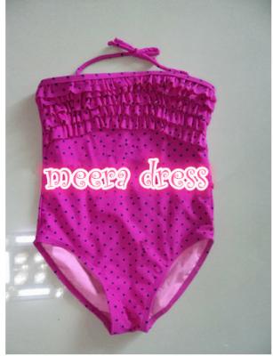 China 2016 sexy kids swimsuit for girls sling one piece swimwear print baby bikini swimsuit for sale