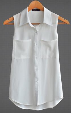 China High quality custom shirt Sleeveless shirt for women for sale
