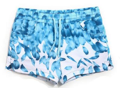 China Free sample summer beachwear good print beach pants for women for sale