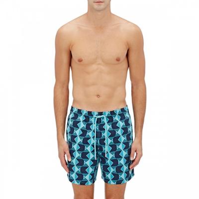 China Men\'s swimwear multi color printing beach shorts for sale