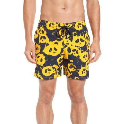 China The panda printing for men swim pants for sale