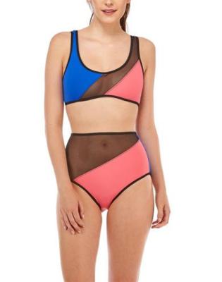 China Transparent mesh for women swimsuit for sale