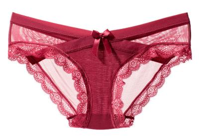 China Lace fabric ladies sexy underwear for sale