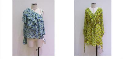 China Fashion viscose and chiffon Ladies Casual dress for sale