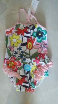 China 2-6year girls fashion swimwear for sale