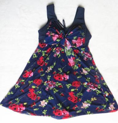 China Fashion printing onepiece  dresskini for sale