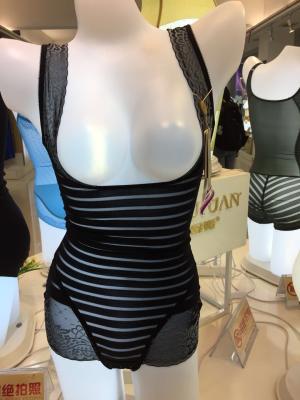 China Sexy  vest style stripe bodysuit clothes for women for sale
