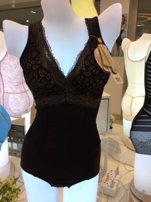 China Sexy  vest style v-neck  bodysuit  for women for sale